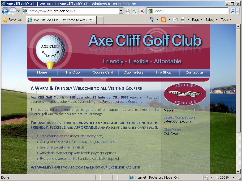 Website Design in Seaton, East Devon | Web Design Portfolio